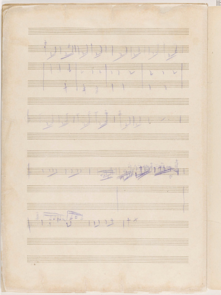 Ysaye Concerto Other Sketches | PDF