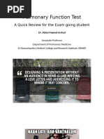 PFT Interpretation Cheat Sheet | PDF