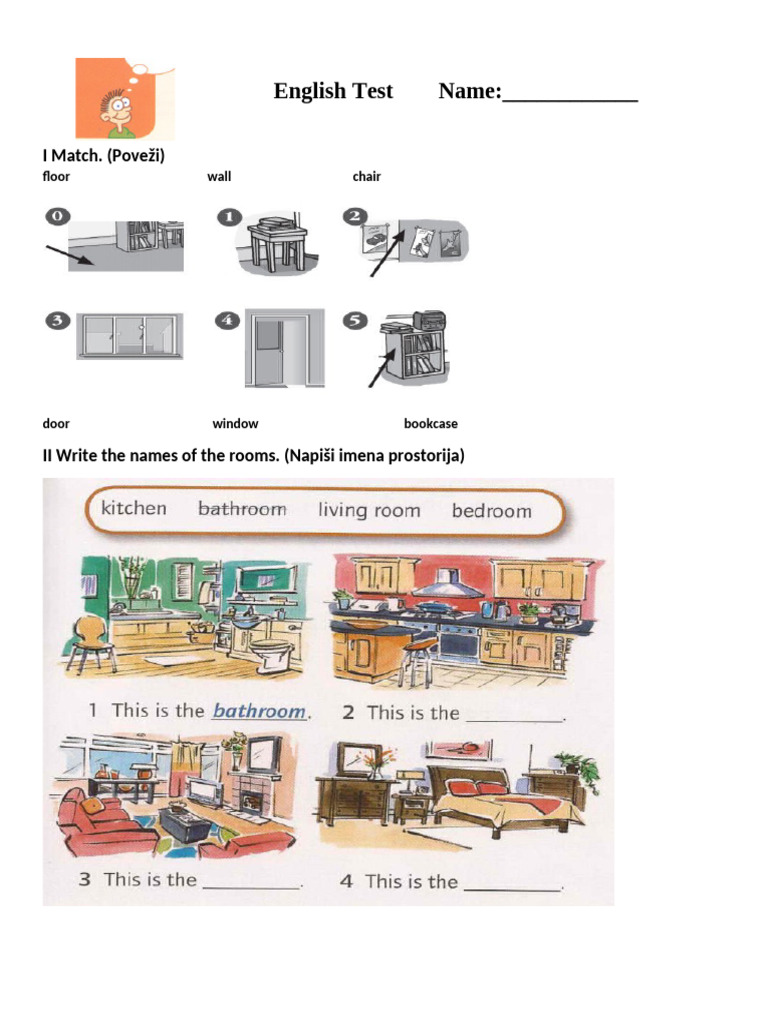 .Test Irop IV There Is There Are | PDF