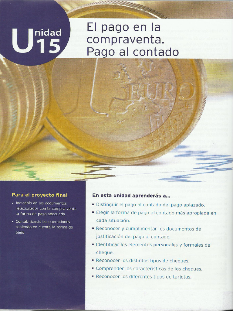 El Pago en La Compraventa. Pago Al Contado | PDF