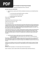 HUM 102 Final Project Template | PDF | Identity (Social Science) | Self Concept