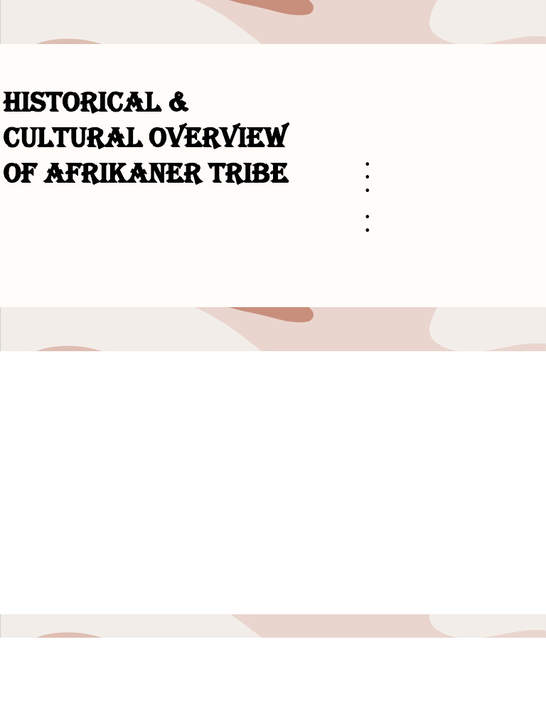 IML-ASP Presentation - Research of African Tribe | PDF | Dialect ...