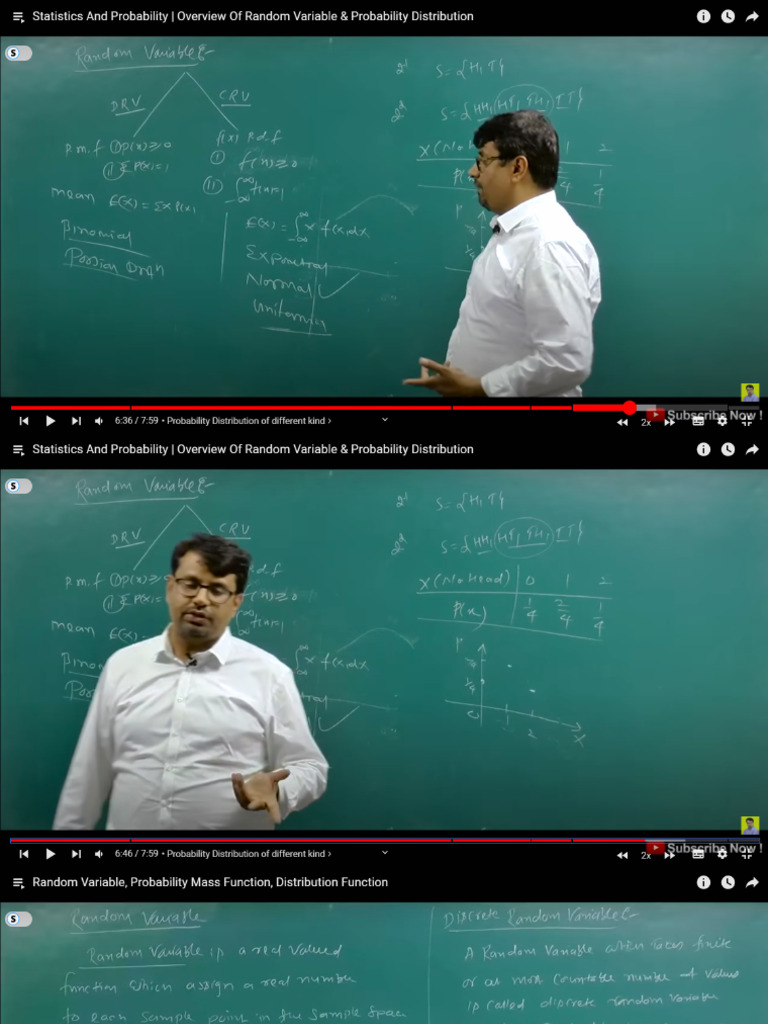 Random Variable Pdf