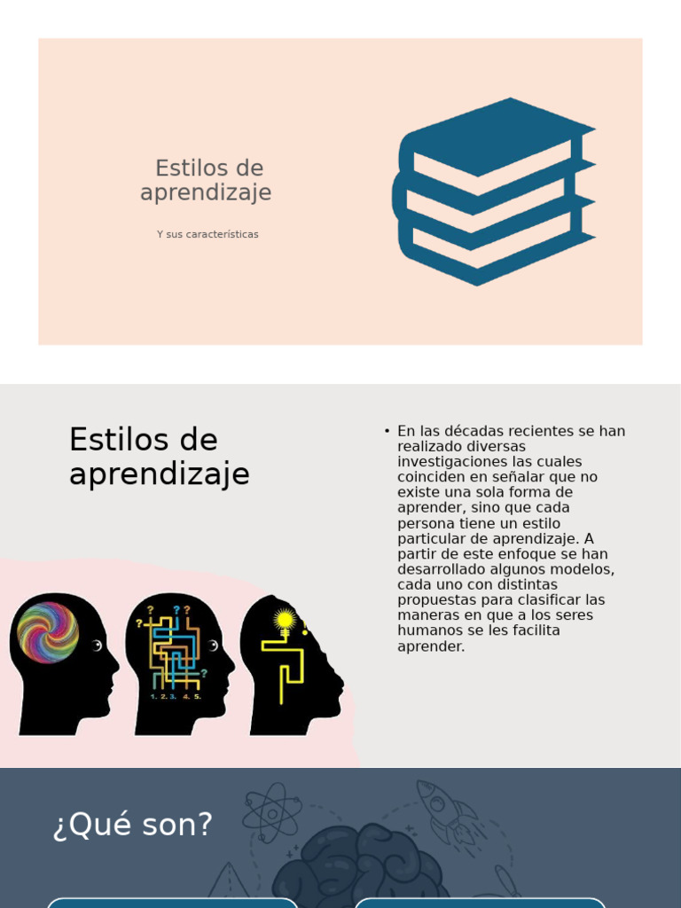 Estilos de Aprendizaje | PDF | Aprendizaje | Hemisferio cerebral