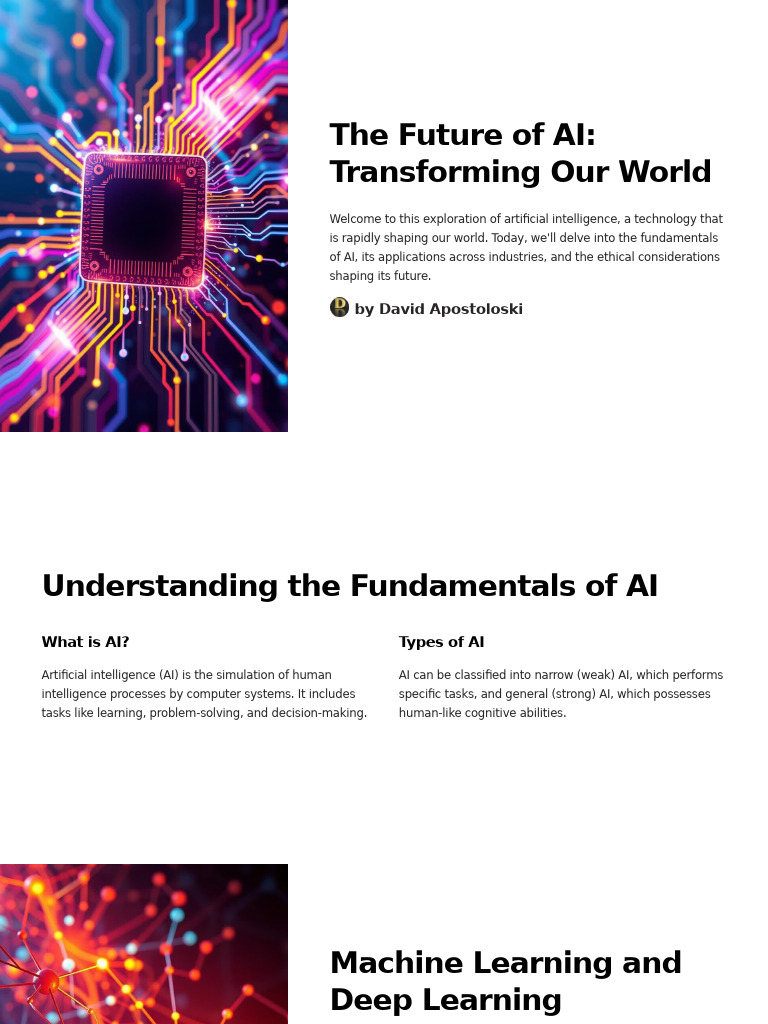 Artifical Intelligent (Ai) | PDF | Artificial Intelligence | Intelligence (AI) & Semantics