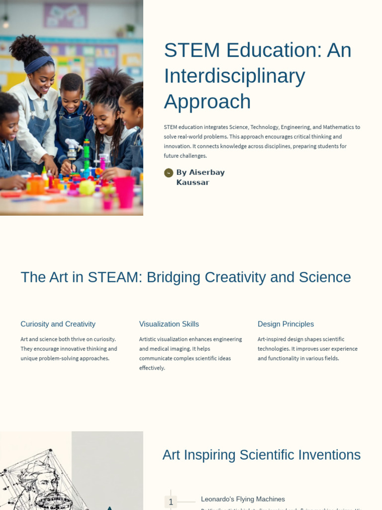 STEM Education An Interdisciplinary Approach | PDF