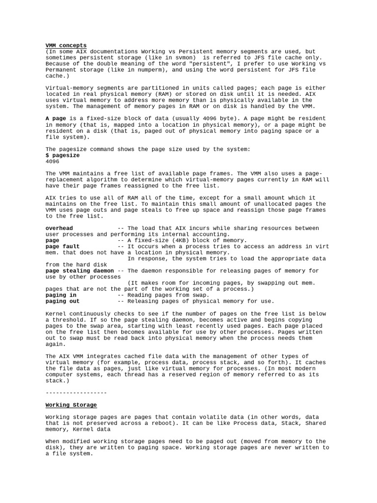 VMM concepts | PDF | Computer Data Storage | Cache (Computing)