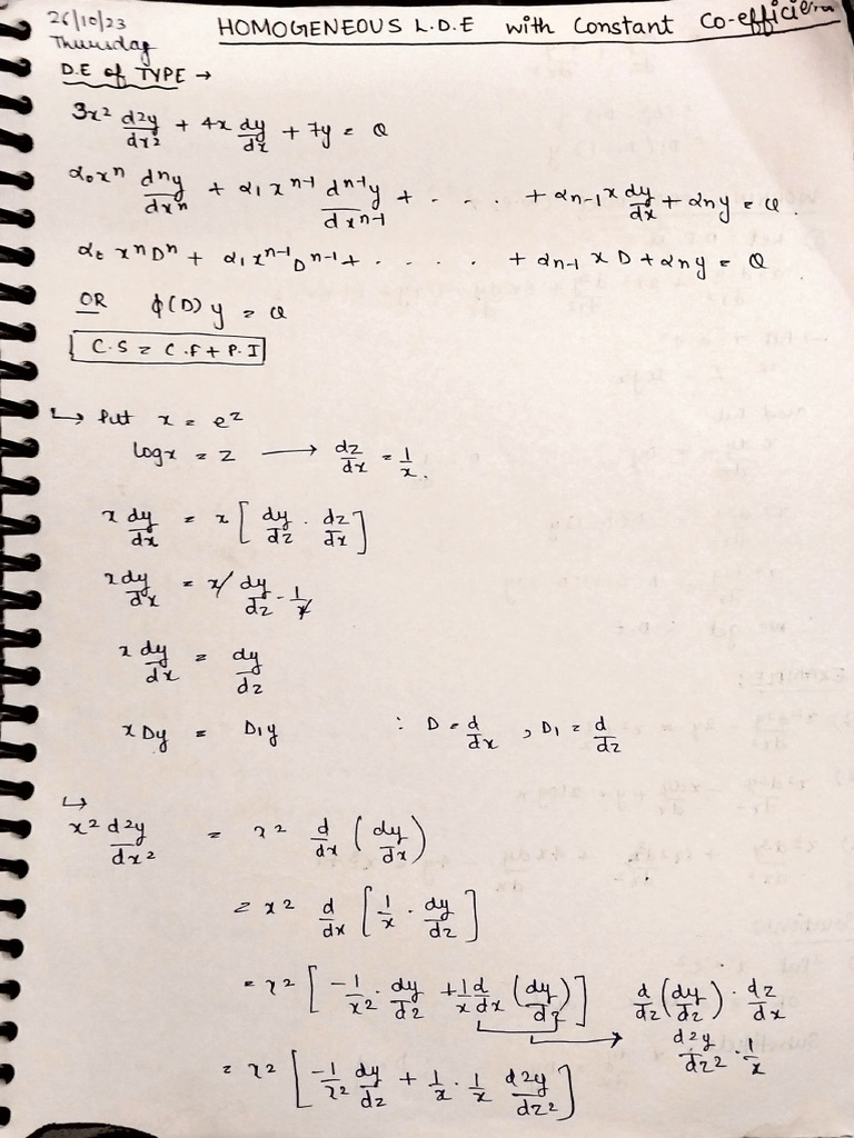 Calculus Notes | PDF