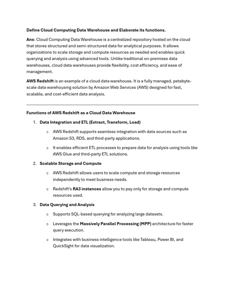 CCD UNIT 3 | PDF | Cloud Computing | Machine Learning