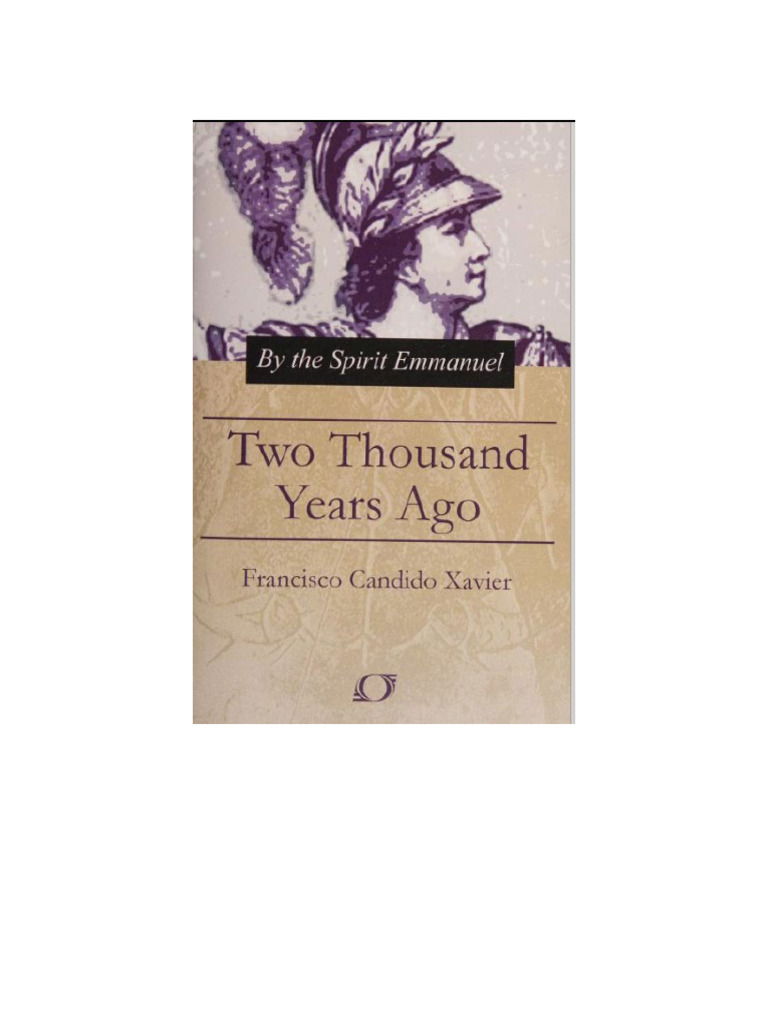 Two Thousand Years Ago | PDF