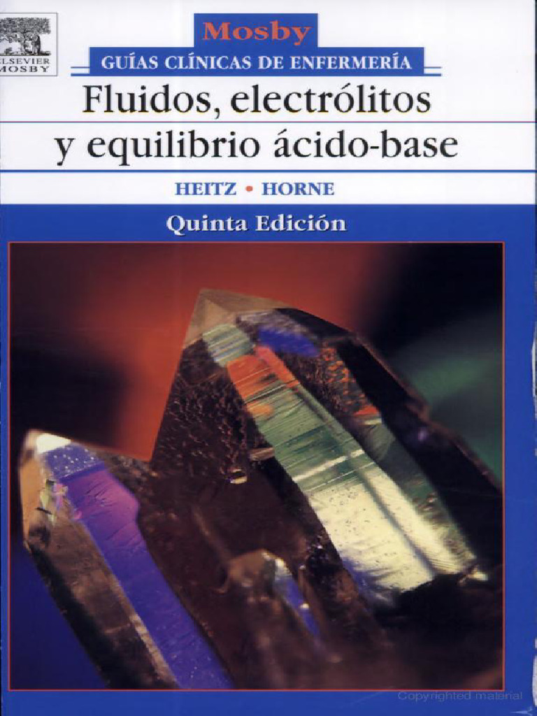 Fluidos Electrolitos y Equilibrio Acido-Base | PDF