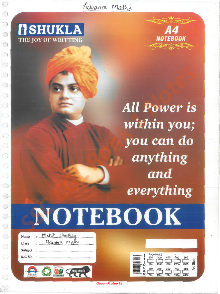 Trigonometry Notes Pdf 2895
