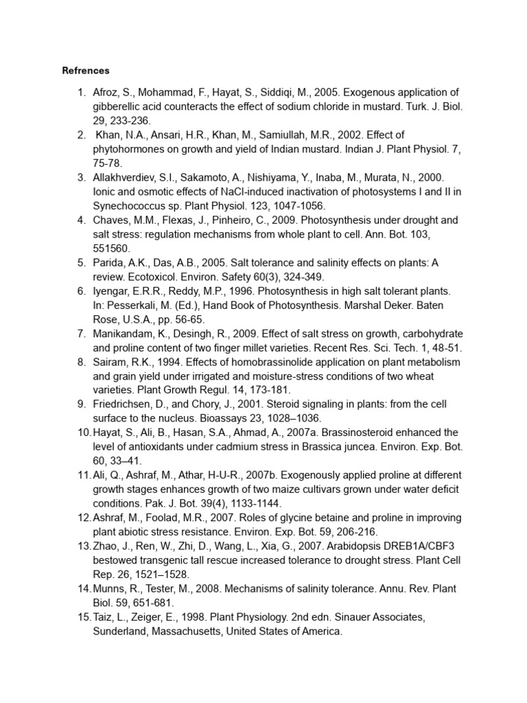 References Jdg | PDF | Plants | Botany