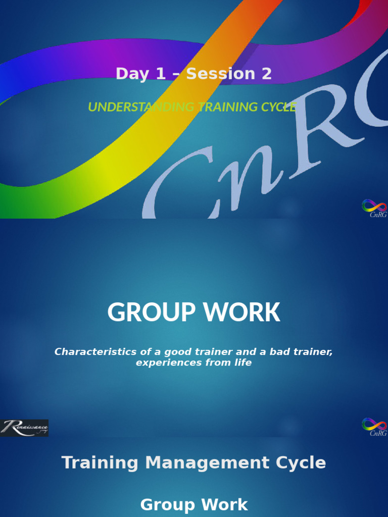 Understanding Training Cycle | PDF | Cognition | Teaching