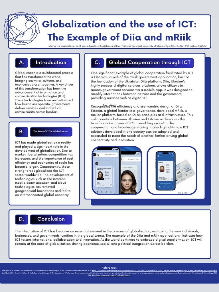 Globalization and The Use of ICT The Example of Diia and Mriik | PDF | Globalization ...