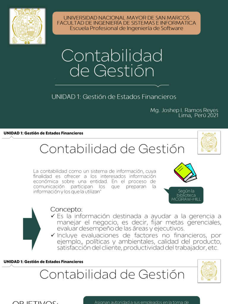 U1 - Gestión de EEFF | PDF