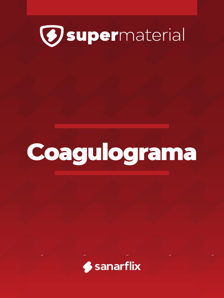 Coagulograma: Entendendo a Hemostasia | PDF | Hemostasia | Coagulação