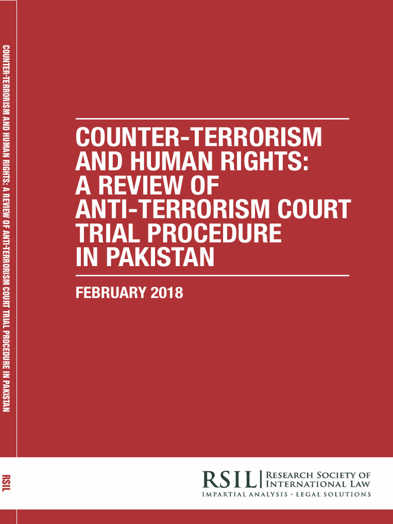 2ndABAReport - Counter Terrorism and Human Rights A Review of Anti Terrorism Trial Procedure ...
