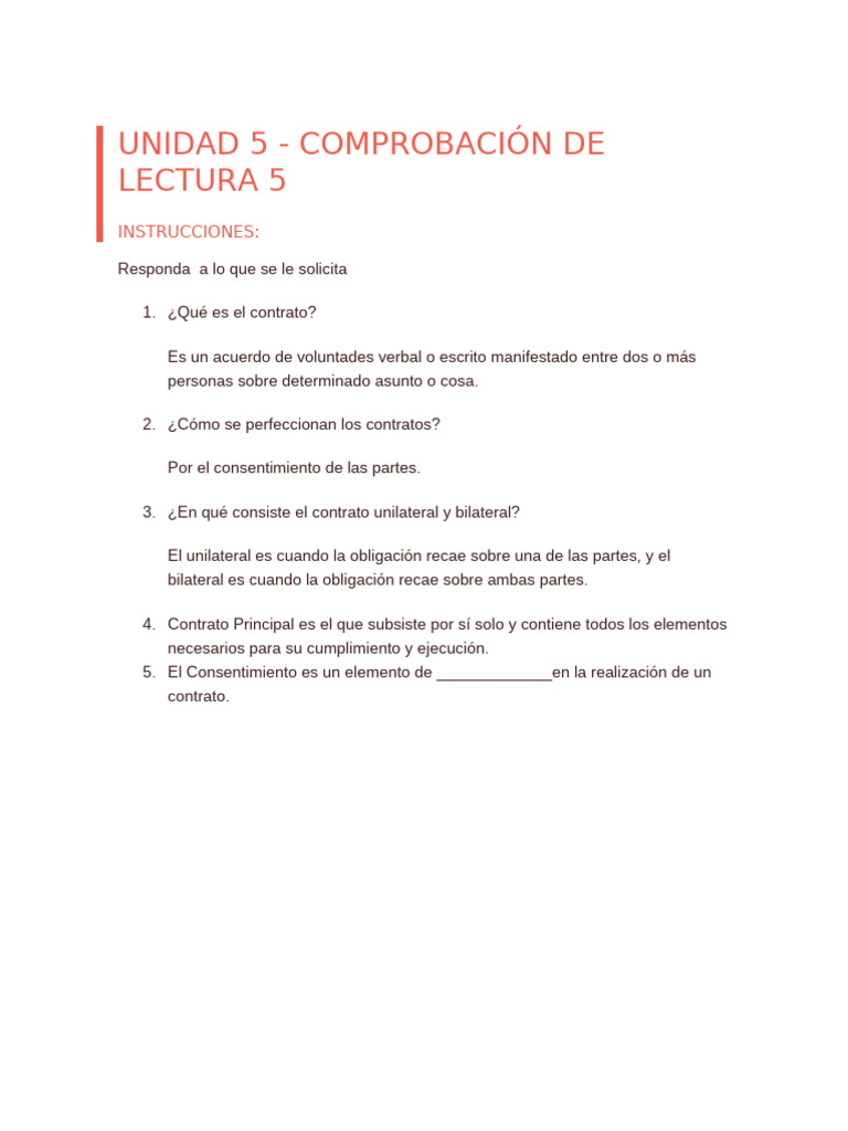 Comprobación de Lectura 5 | PDF