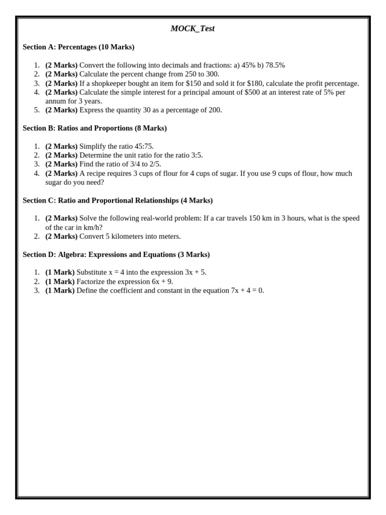 MOC Test_Yasin | PDF