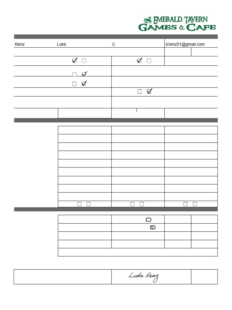 Job Application - Luke Renz | PDF | Criminal Law | Crimes