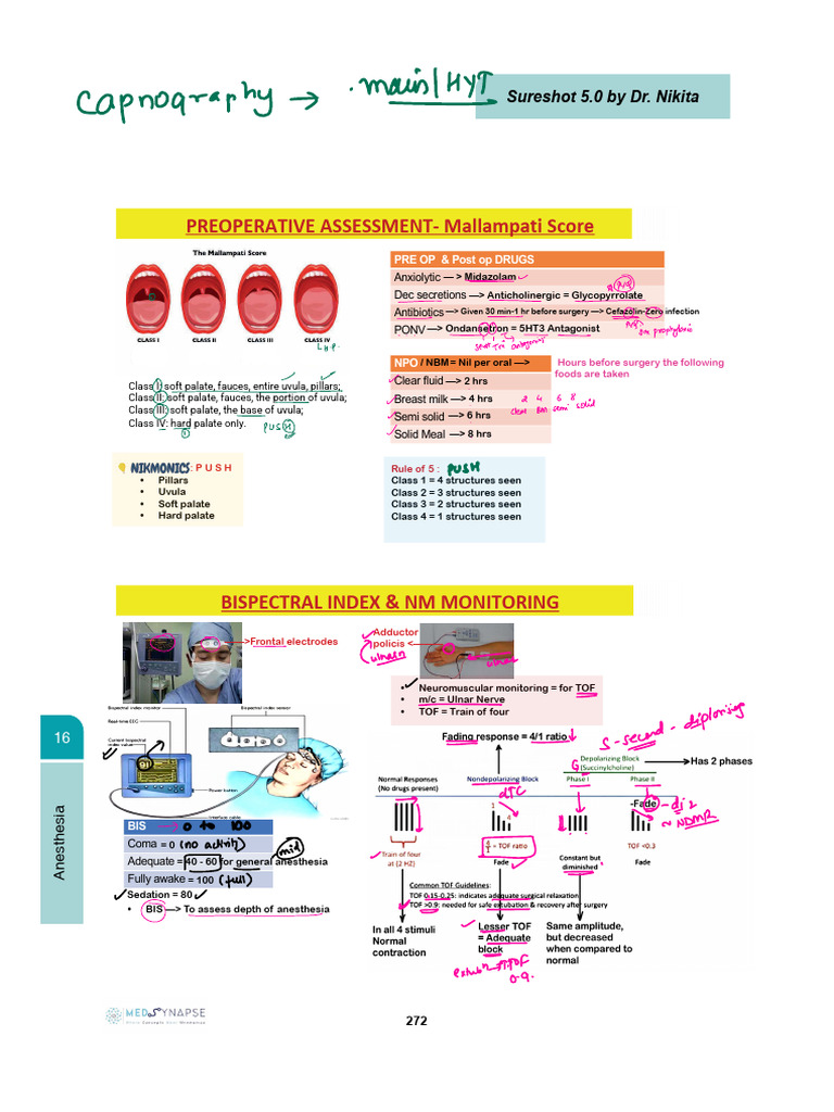 Anesthesia Annot Pan India | PDF | Drugs | Drugs Acting On The Nervous System