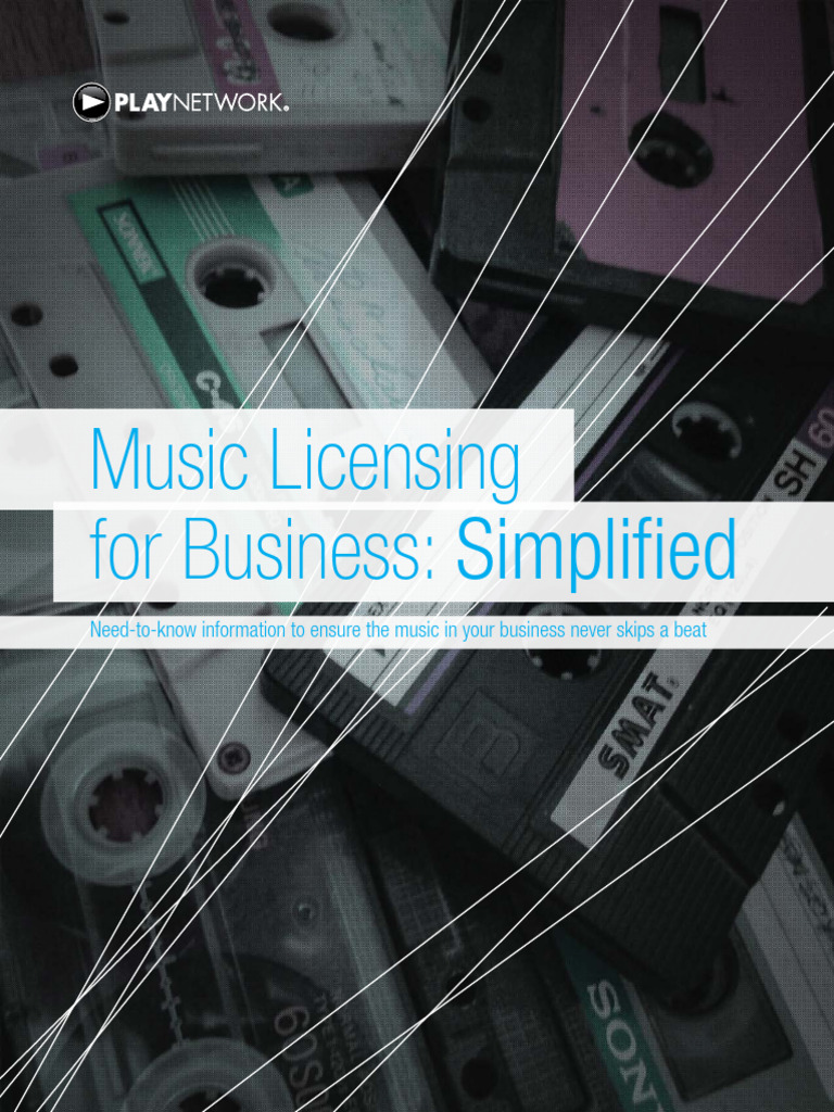(Music Licensing) Music Licensing For Business | PDF | License ...
