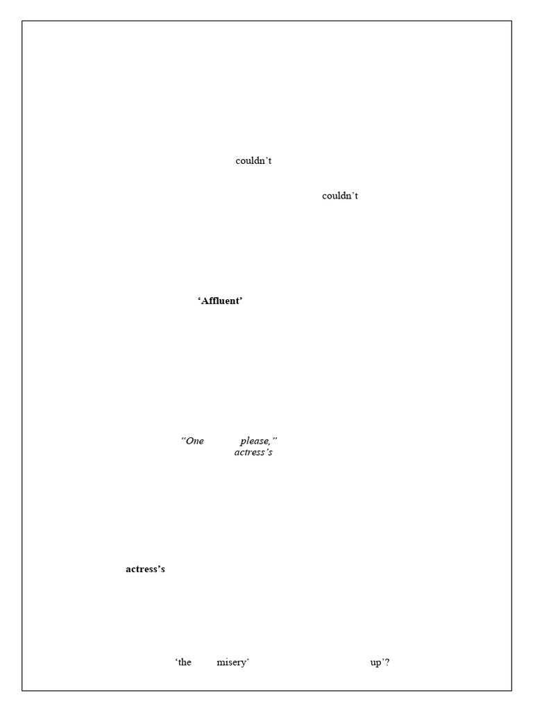 Class Xii English Worksheet - Prose | PDF