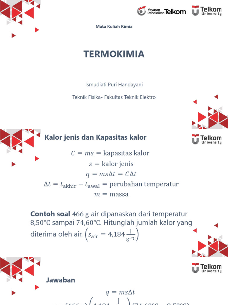 Materi Termokimia Bagian 2 - TCL | PDF