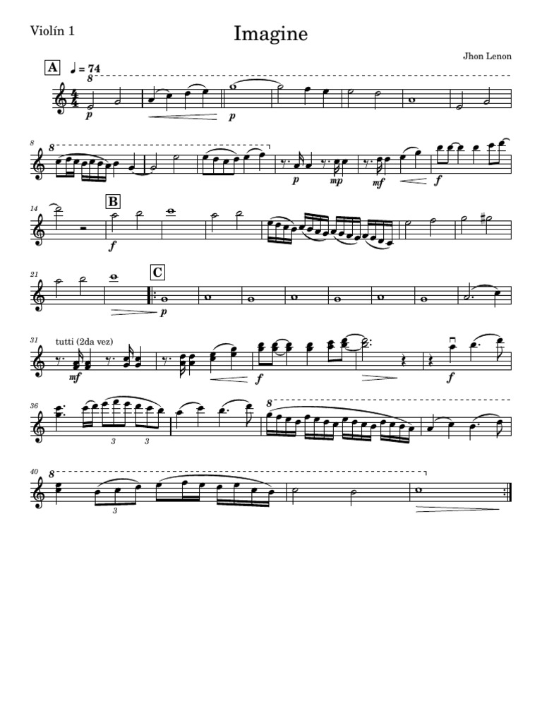 Imagine-Violín_1 | PDF