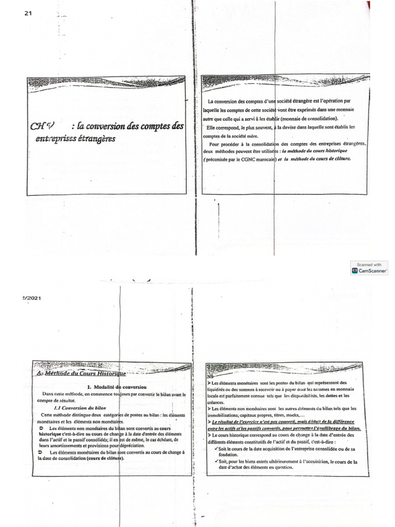 Chapitre 5 conso | PDF