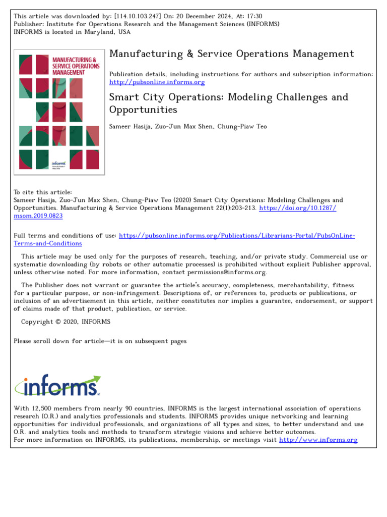 hasija-et-al-2020-smart-city-operations-modeling-challenges-and ... hasija-et-al-2020-smart-city-operations-modeling-challenges-and ...