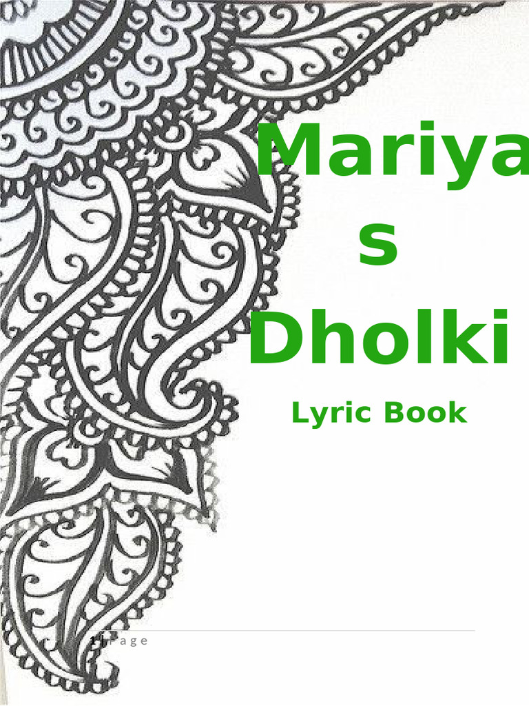 Dholki Book | PDF