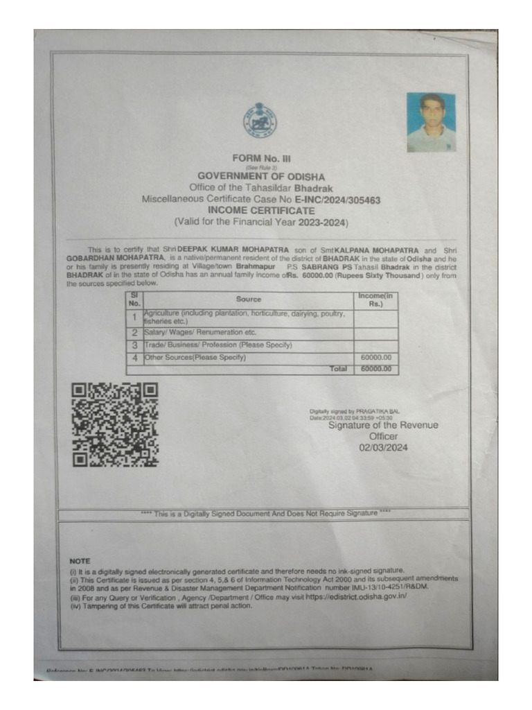 Income | PDF