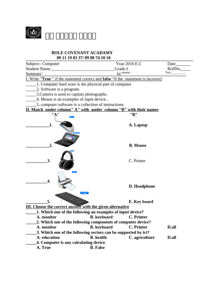 ict | PDF | Computer Keyboard | Control Key