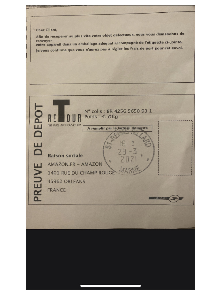 Preuve de dépôts | PDF