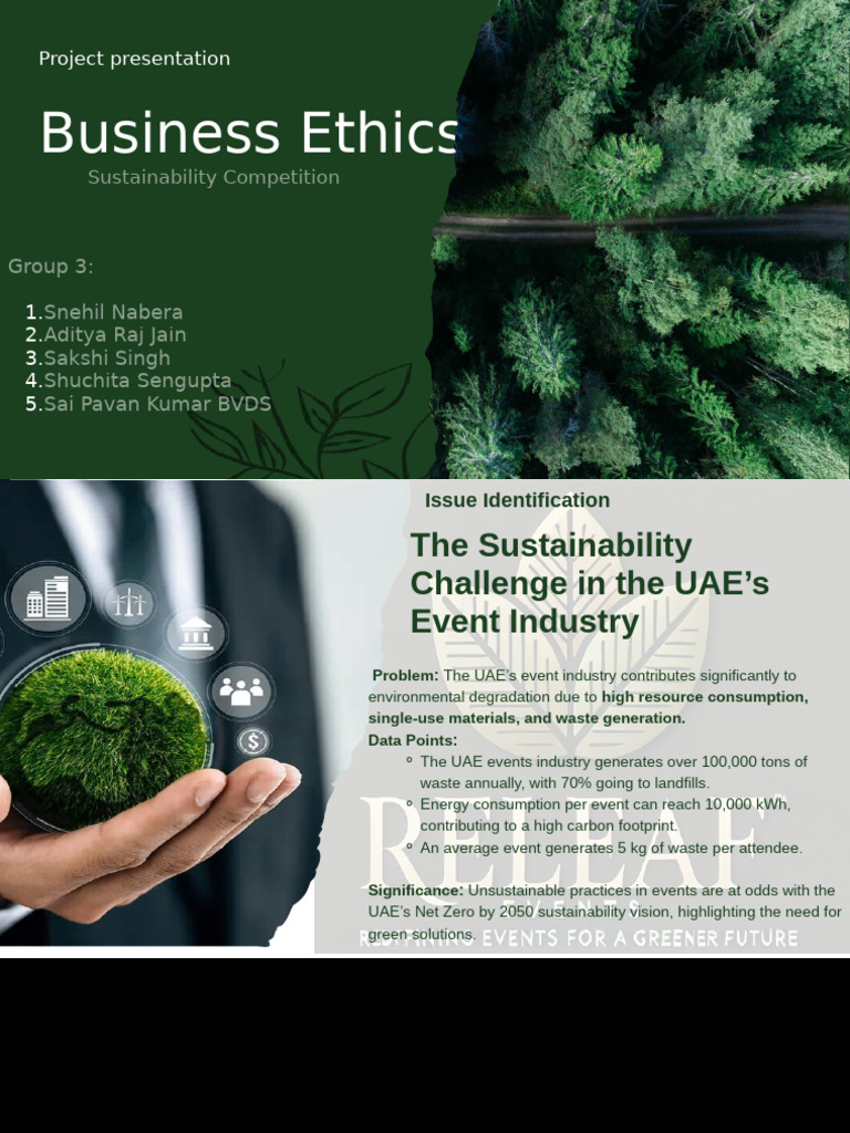 Green and White Sustainability Modern Presentation | PDF ...