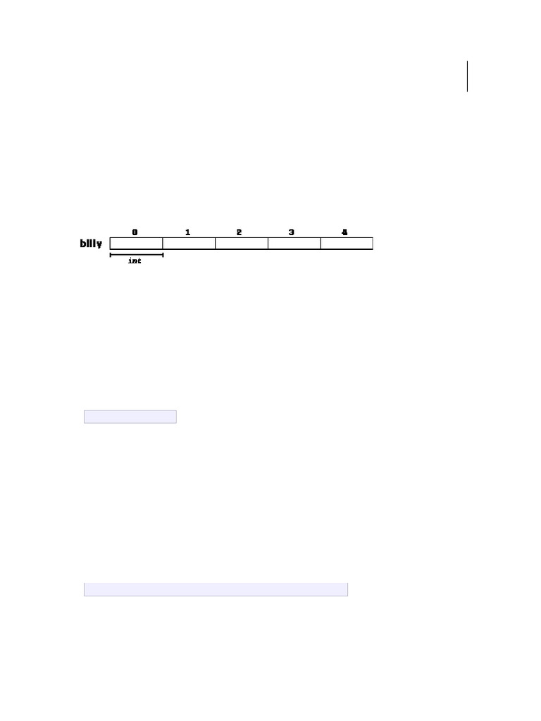 CPP-Array-chap4 | PDF | Integer (Computer Science) | Data Type CPP-Array-chap4 | PDF | Integer (Computer Science) | Data Type