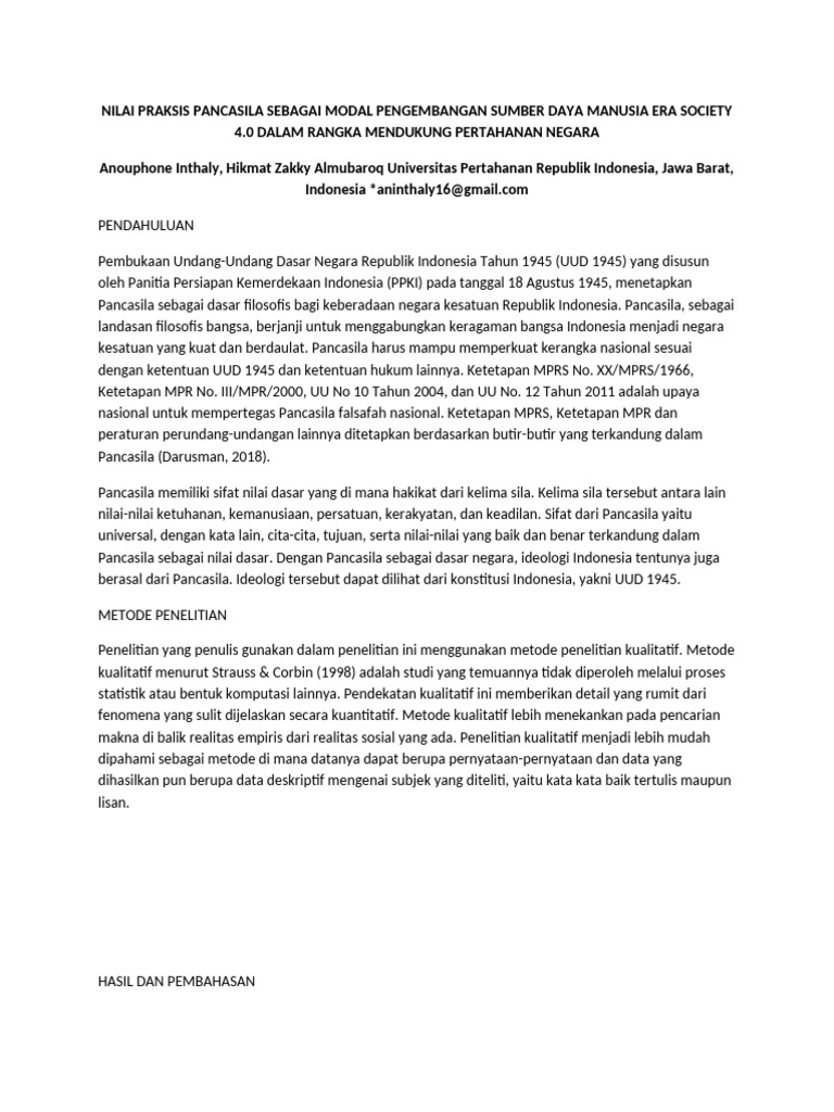 NILAI PRAKSIS P-WPS Office | PDF