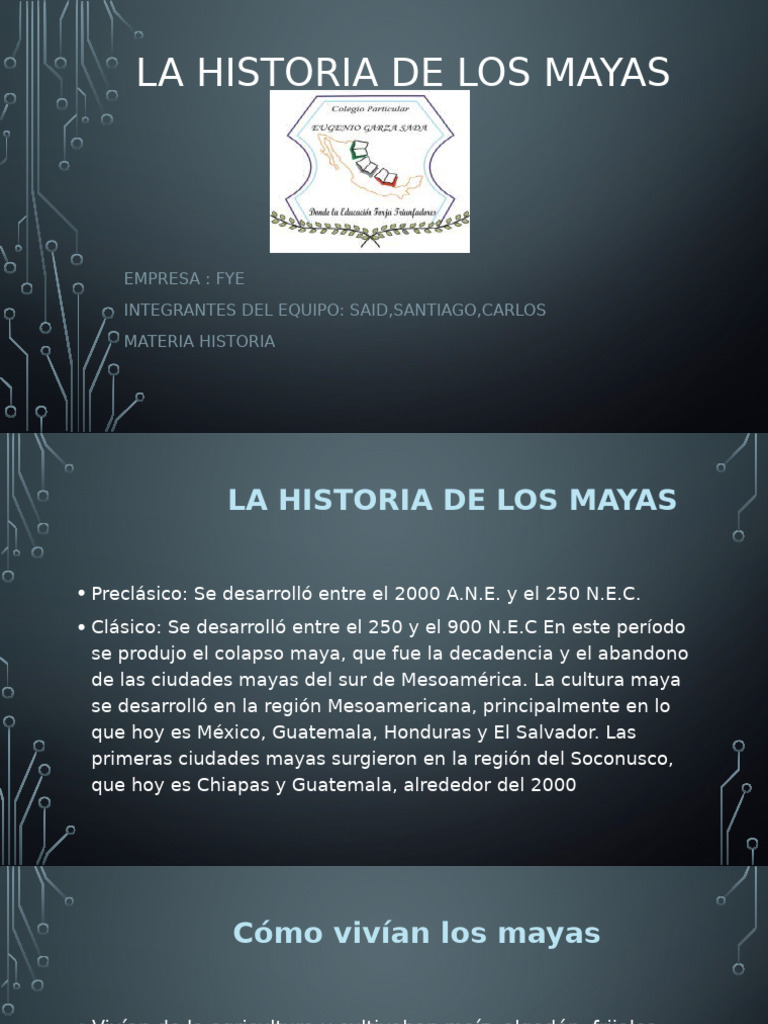La historia de los mayas | PDF | Civilización maya | Ropa