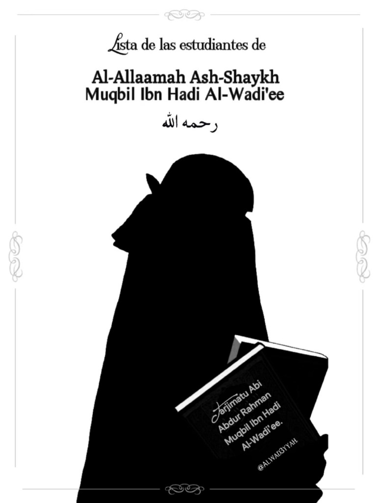 Las Estudiantes Del Shaykh Muqbil Ibn Hadi Al-Wadi'Ee | PDF