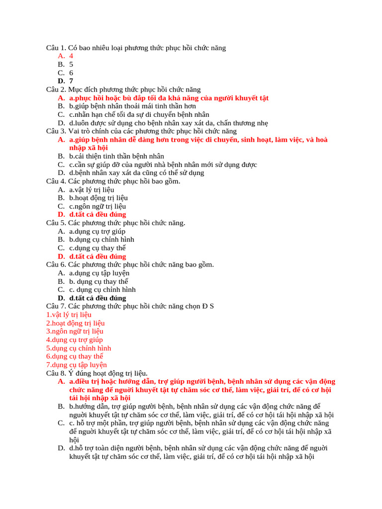 Bài 6 Các Pương TH C PH C H I CH C Năng | PDF