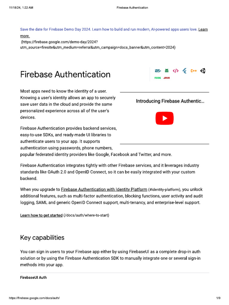 Firebase | PDF