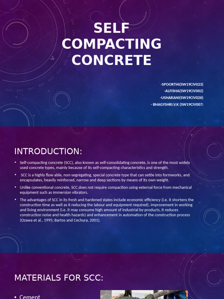 SELF COMPACTING CONCRETE | PDF