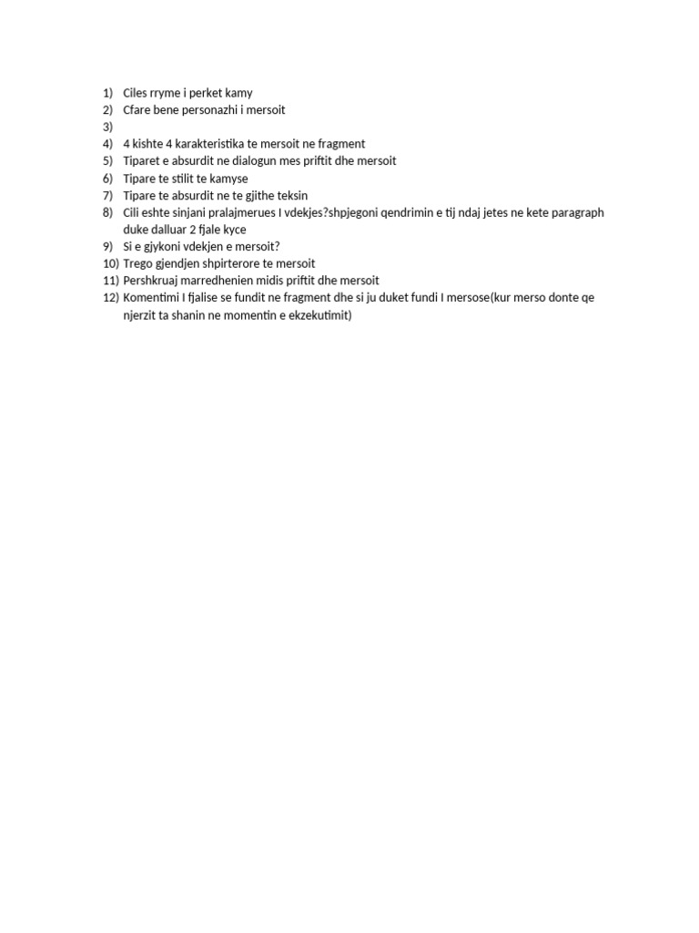 Testi Letersis | PDF