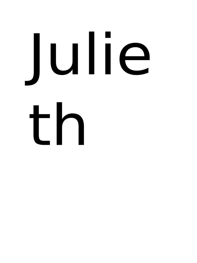 Julieth | PDF