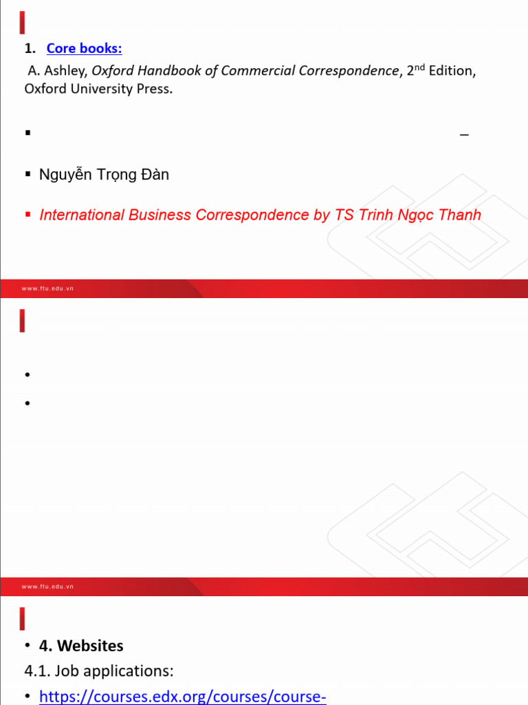 Chapter 1 - Letter Structure and Layout, Chapter 2 - Content and Style, Chapter 3 - Enquiries ...