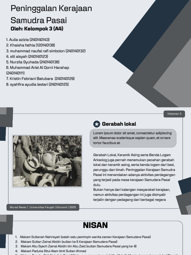 Peninggalan Kerajaan Samudra Pasai_20241003_115428_0000 | PDF