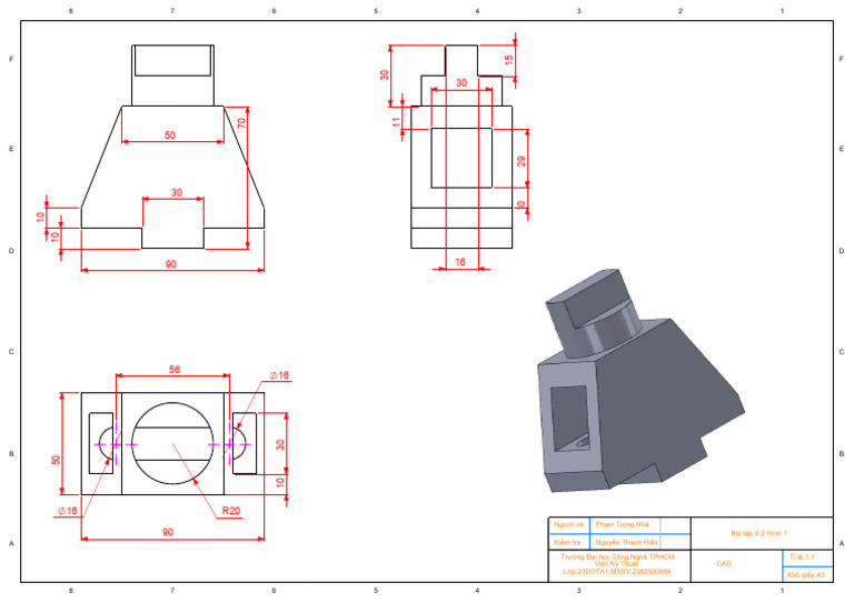 Solidwork 5.2 Hình 1 | PDF