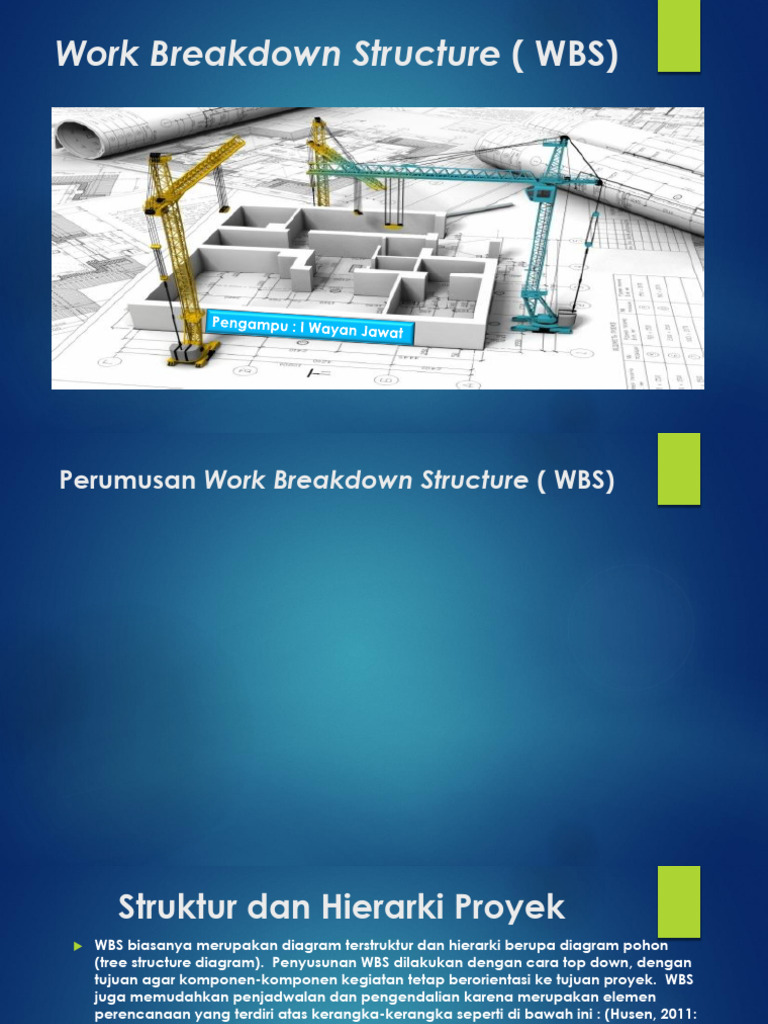 Topic5a24_Jabaran Kerja (Work Breakdown Structure). | PDF
